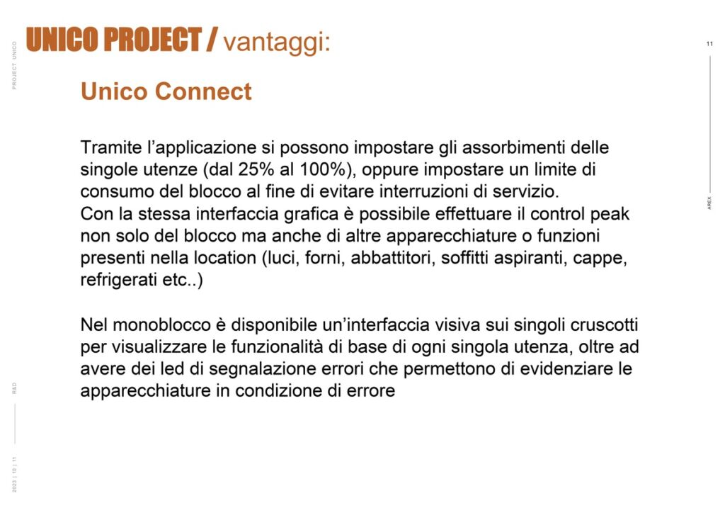 UNICO PROJECT – Arex